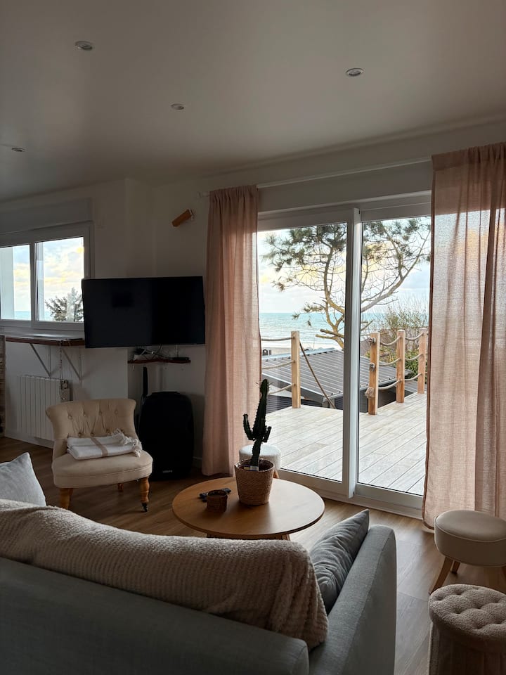 Maison : Je M'y Plais - Plage de Sainte-Marguerite-sur-Mer