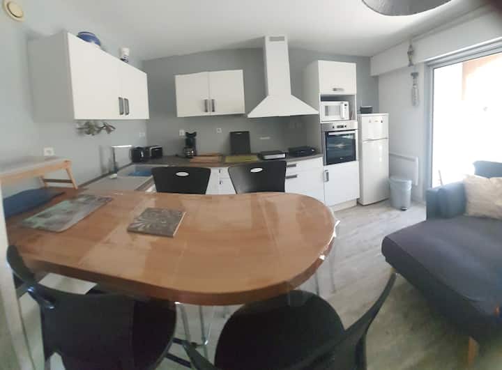 50 M Océan !  38m2 , 2 Pièces, Rdc, Près Corniche - Bretignolles-sur-Mer