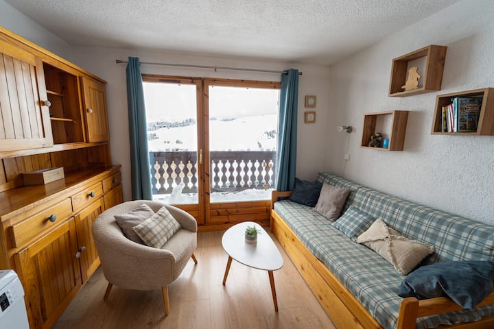 Les Saisies Appart 1 Chambre Au Pied Des Pistes - Hauteluce