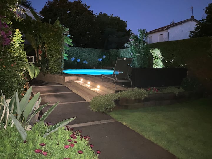 Maison Et Dépendance,  Jardin Paysager Et Piscine - La Teste-de-Buch