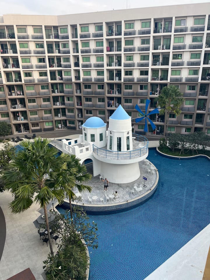 #038 Pattaya Long-term Rental Discount Water System Apartment Arcadia/infinity Pool/city Centre/convenient Transportation/gym/suitable For Holidays - Pattaya City