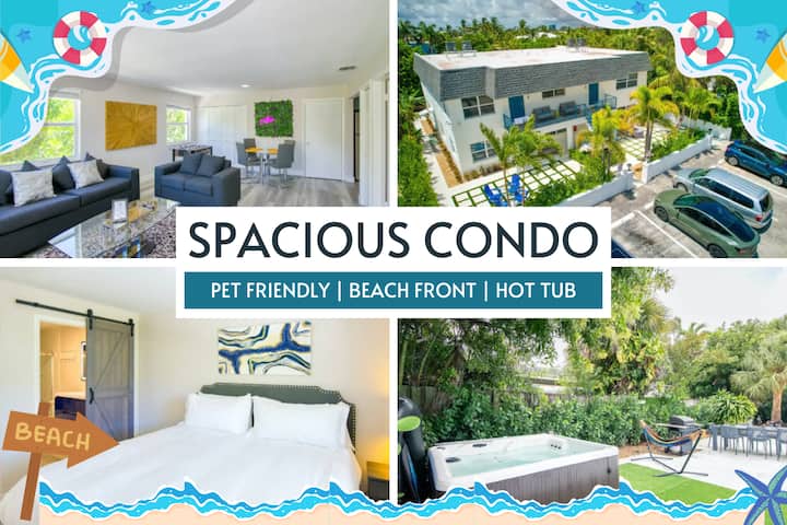 Relax & Play | Beach Condo W/ Hot Tub + Pets - Riviera Beach, FL