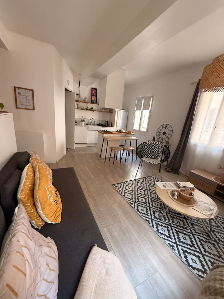 T2 Climatisé Au Cœur D’aix : ÉVasion Artistique - Aix-en-Provence