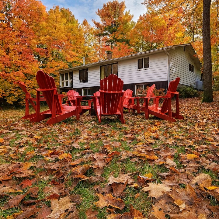 Muskoka Mistywoods - 5br Cottage Firepit+bbq+wi-fi - Bracebridge