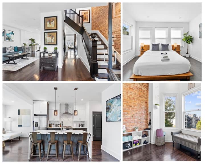 The Heights | Luxury Stay W/ Garage | Near Metro - Washington