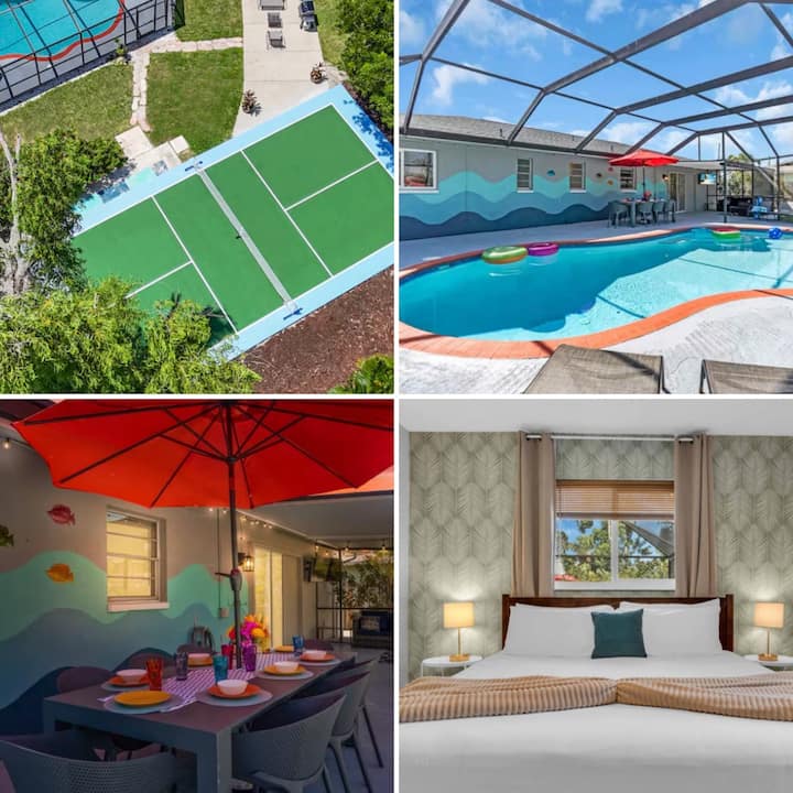 Pickleball Court, Heated Pool, King Beds - Holmes Beach, FL