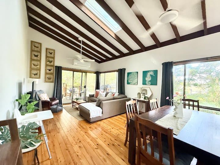 Peaceful & Leafy Family Retreat + Bbq - Central Coast