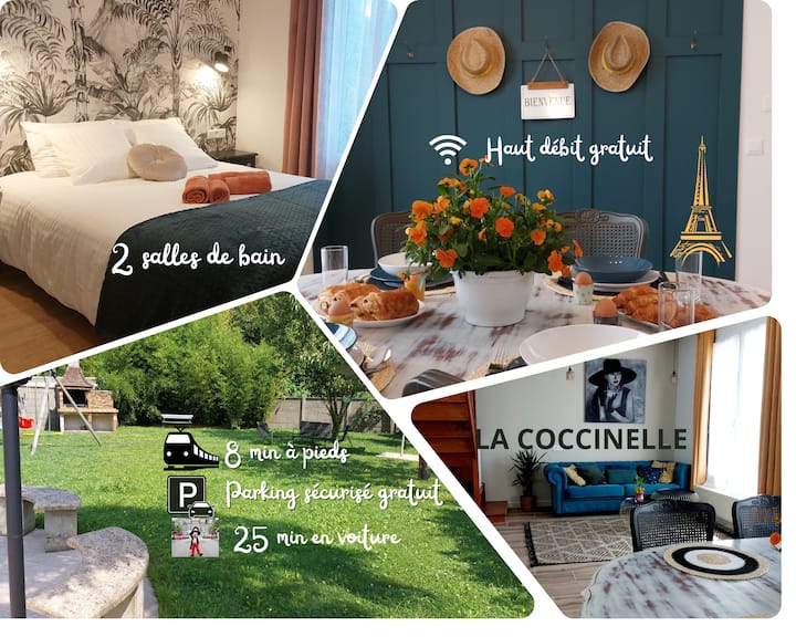 La Coccinelle, Votre Oasis Entre Paris-disney - Ozoir-la-Ferrière