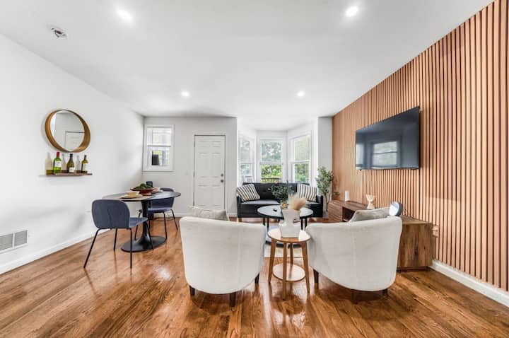 New Luxury Master Br Nyc Bars Cafe Food Parks Wifi - Jersey City, NJ