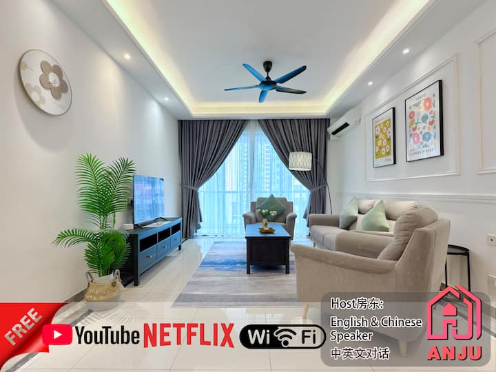 Garden View 3br Unit At R&f Princess By Anju - Johor Bahru