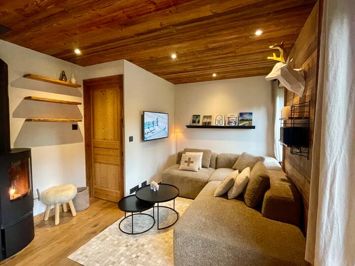 Suite 09 Megève- 2 Chambres - Vue Montagne - 4* - Megève