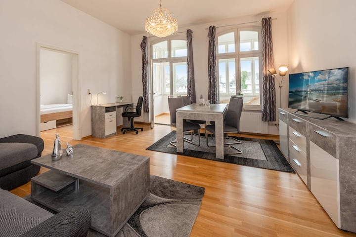 Villa Marina App. 01 Nur 450 M Zum Strand Mit Bade - Heringsdorf