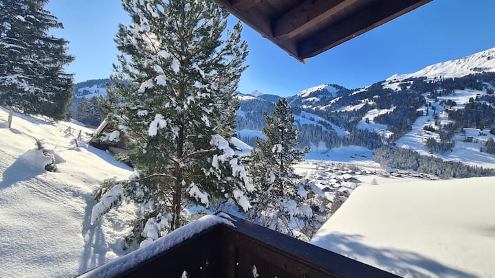 Chalet Avec Une Vue Panoramique Sur La Montagne - Zweisimmen