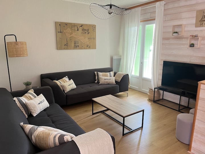 Maison 6 Pers Jardin-parking Plusieurs Voitures - 雷島