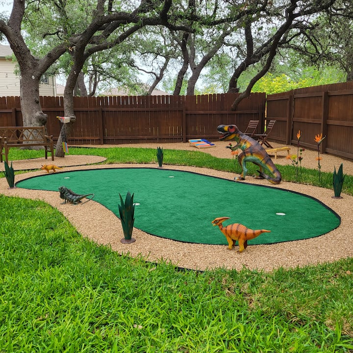 Cozyred House By Seaworld+gameroom Pool Table+golf - San Antonio, TX