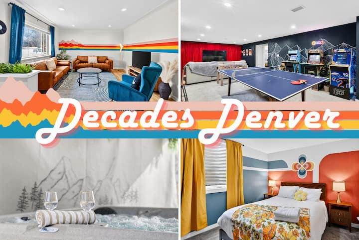 Fun Home Hot Tub Movie Theater Games 15m To Denver - Denver, CO