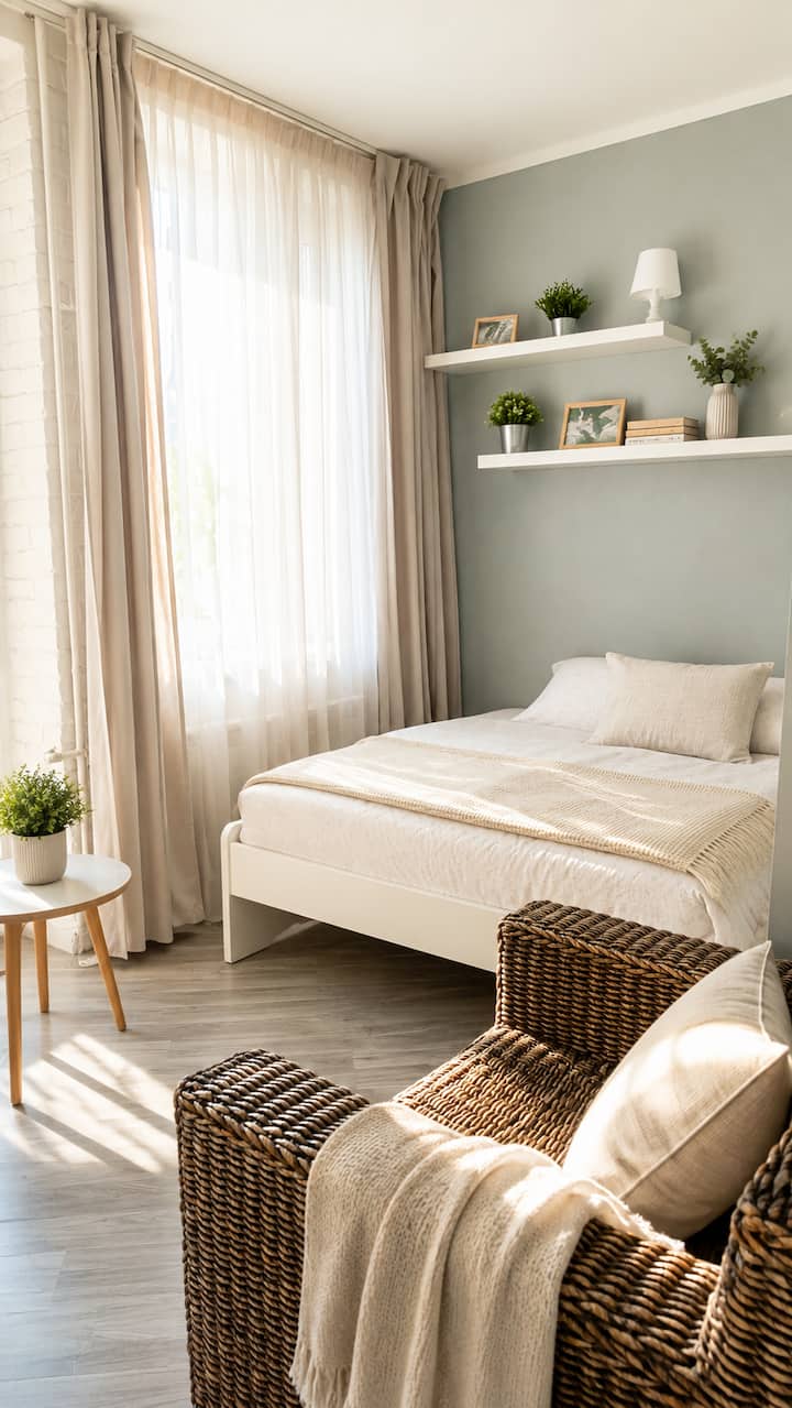 Small Grey Perfectly Planned Studio - Latvia