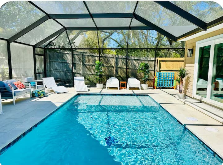 5br, Pool,hottub, Putput, Walk To Beach,game Rm! - St. Augustine, FL