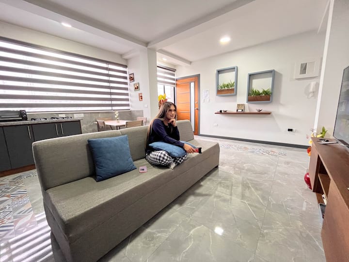 Nuevo Y Acogedor Departamt. 3 Dormt. @Carmiairbnb - Chimborazo