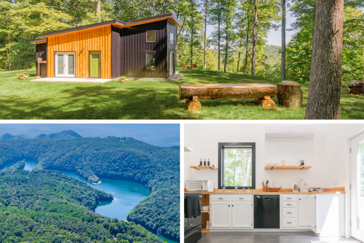 Secluded, Unique, Modern, Mountain Home Near River - Virginia