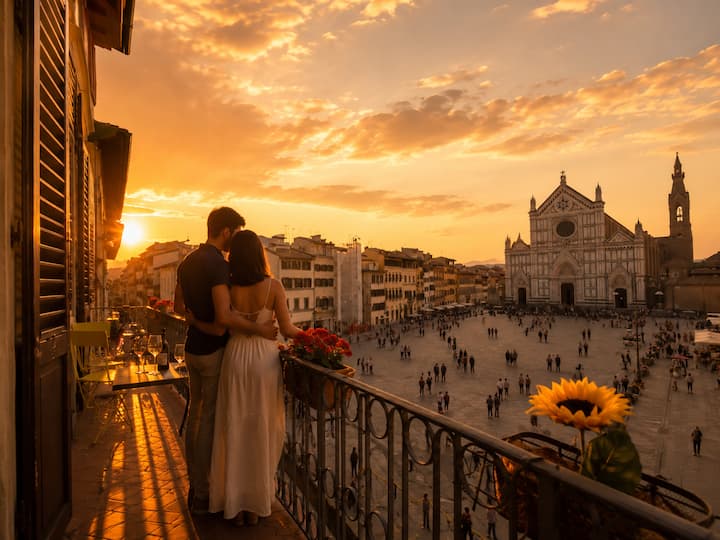 Santa Croce Best View: Private Terrace And A.c - Florence