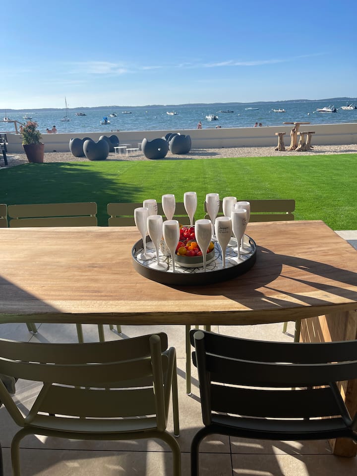 Villa D’exception Front De Mer Accès Plage Piscine - Cap Ferret