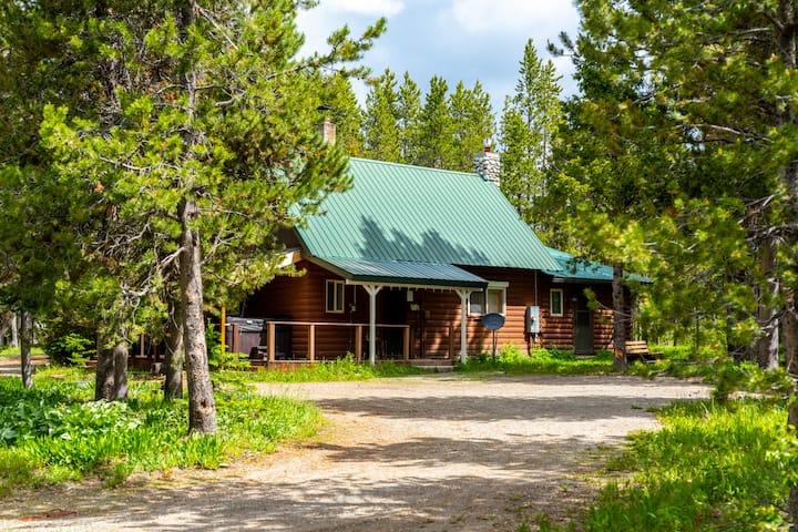 Authentic Island Park Cozy Family Cabin + Hot Tub - Island