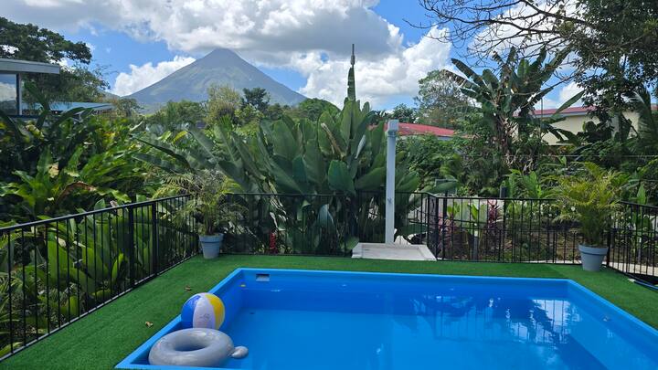 Villas Töcu-colibrí. Piscina Privada - La Fortuna