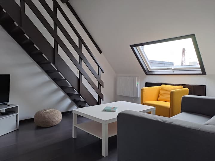 Bright Duplex In Saint-gilles - Brussels