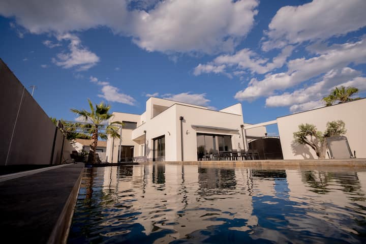 Villa Grand Nicolas – Piscine Privée & Bord De Mer - Marseillan