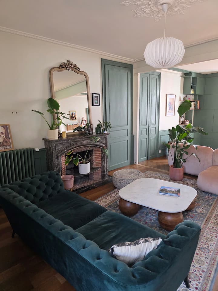 Grande Maison En Centre-ville Avec Jardin - Le Mans
