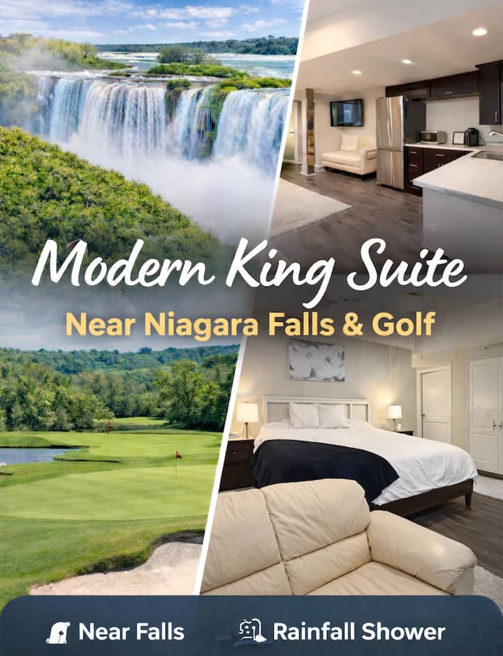 Modern Suite Near Falls + Casino + Golf - Niagara Falls