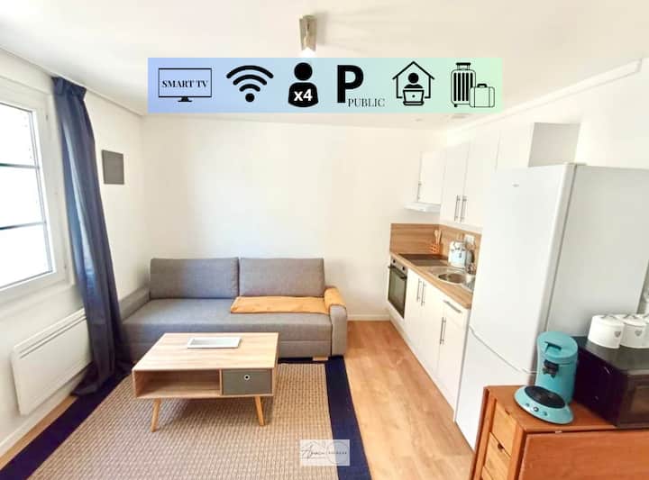 Appartemple C - Floor 2 - Downtown - Meaux