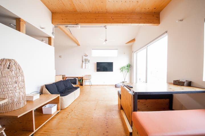 Sunny Side House【view The Sea / Bbq】 - 石狩市
