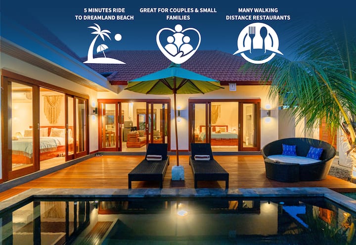 Boho Hideaway With Private Pool Near Bingin Beach - Uluwatu