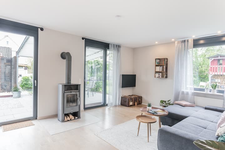 Herbstauszeit, Private Sauna, Kamin, Wohlfühlen - Gottmadingen