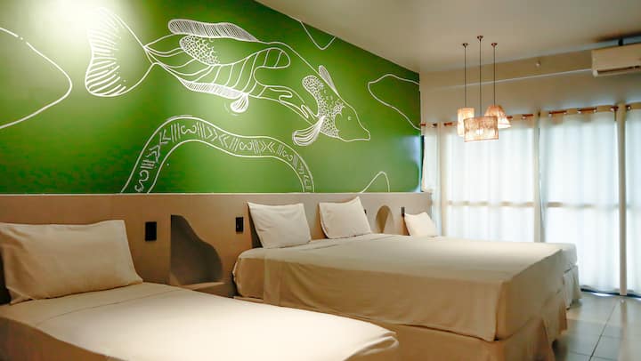 Suíte Tropical - Barrudada Hotel - Santarém