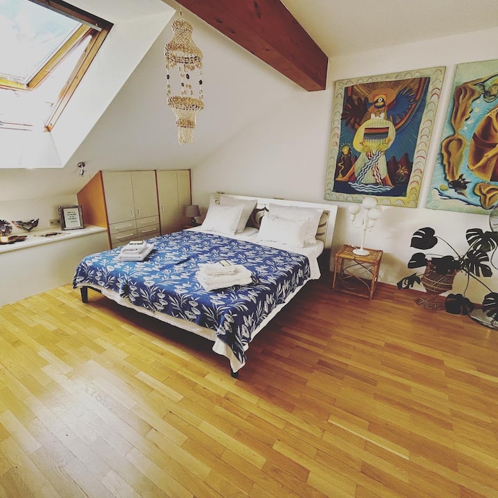 Lichtdurchflutetes Bohemian Loft Im Lend - Graz