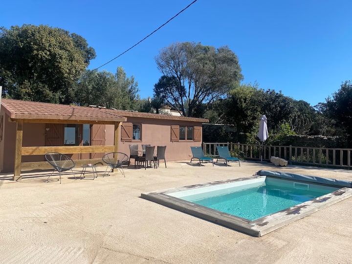 Petit Chalet, Piscine Privée Chauffée - Les îles Lavezzi