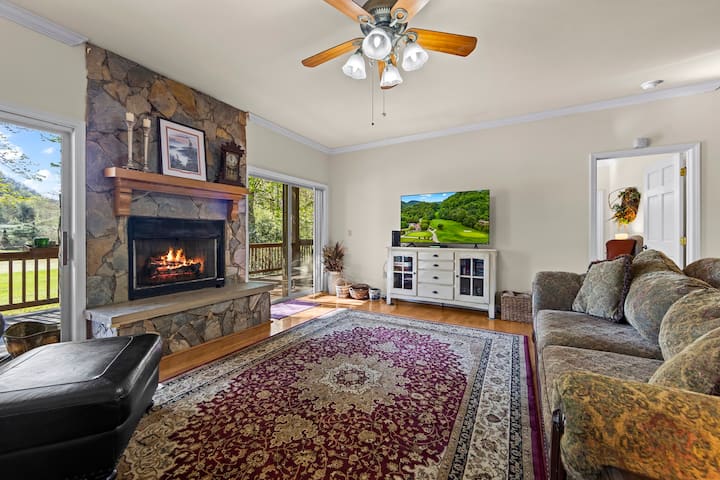 Condo W/ Creek, Golf & Mtn Views - Cherokee, NC