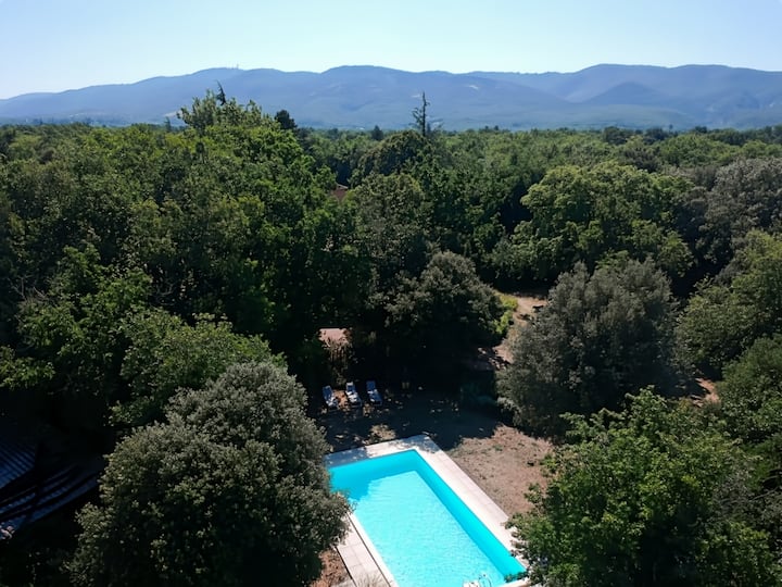 Mas Luberon · Piscine Privée · 2ha · Calme Nature - Apt