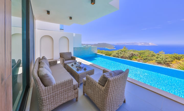 Villa Sky Line - Deniz Manzaralı Lüks Villa - Каш