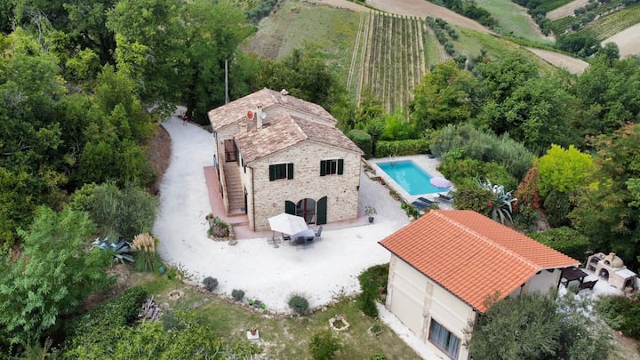 Ferienhaus Mit Pool In Den Marken - Marche