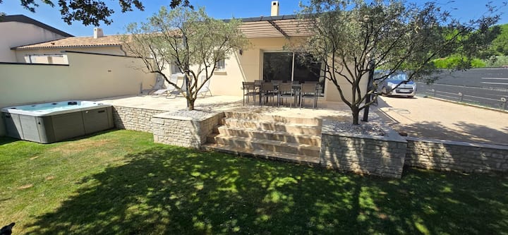 Villa Provençale Moderne Avec Spa - Carpentras