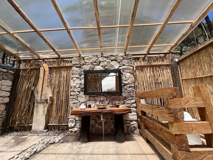 Glamping + Quinta + Caballos - Tehuacán