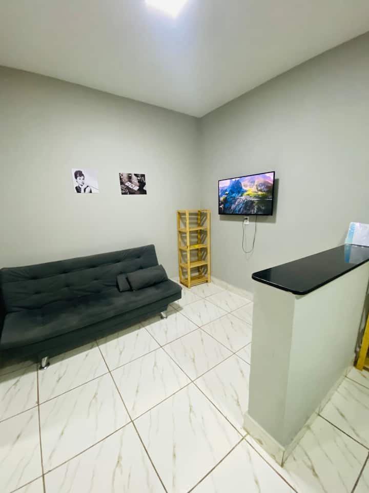 Apt Individual Com Wi-fi, Tv, Preço E Conforto A01 - Americana