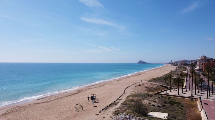 Baix Maestrat - Appartement En 1ère Ligne De Plage - Peñíscola