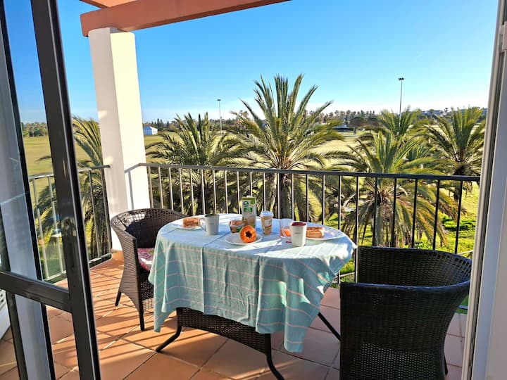 Terraza Golf + Playa + Piscina - Rota