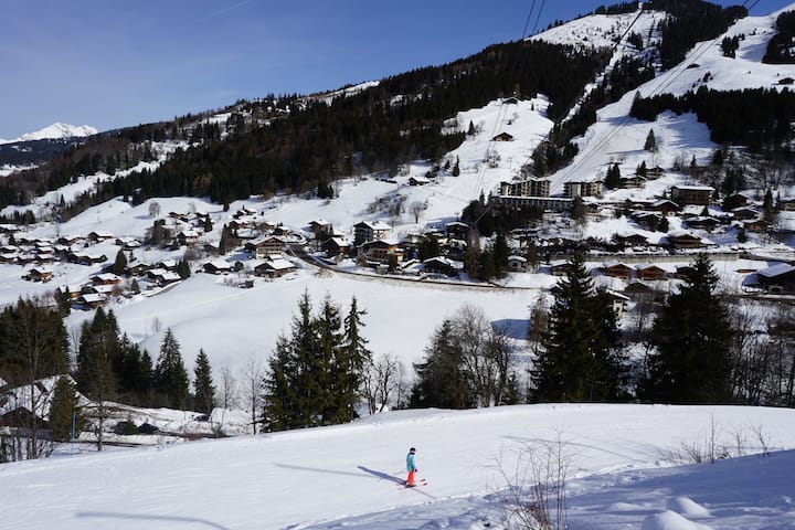 Cosy Family Duplex, Terrasse - La Clusaz