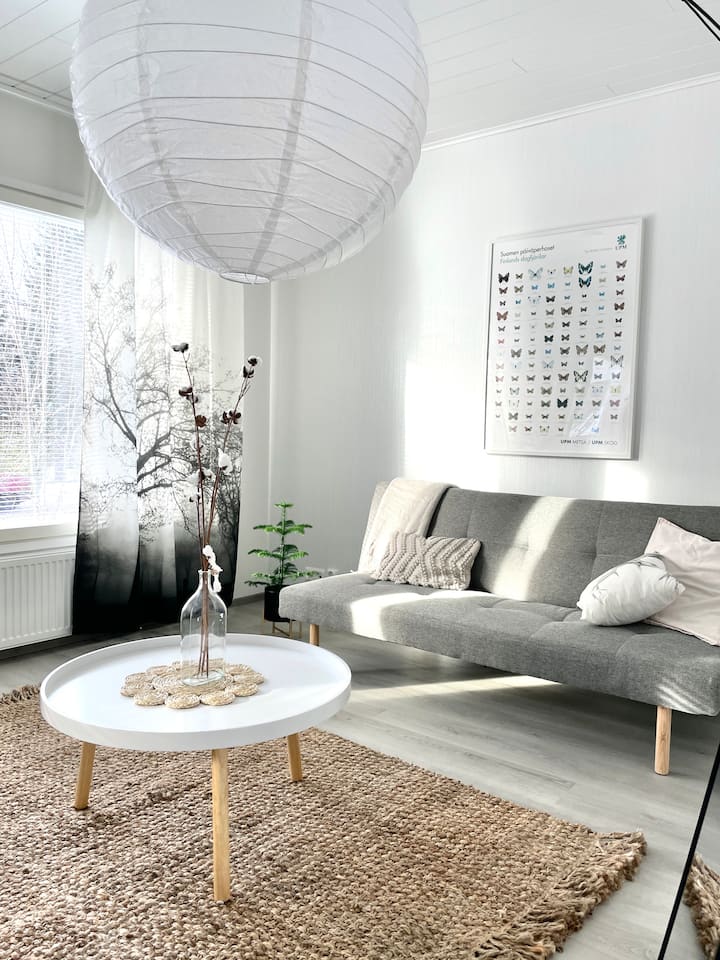 A New Bright Terraced Two-room Apartment - Haapavesi